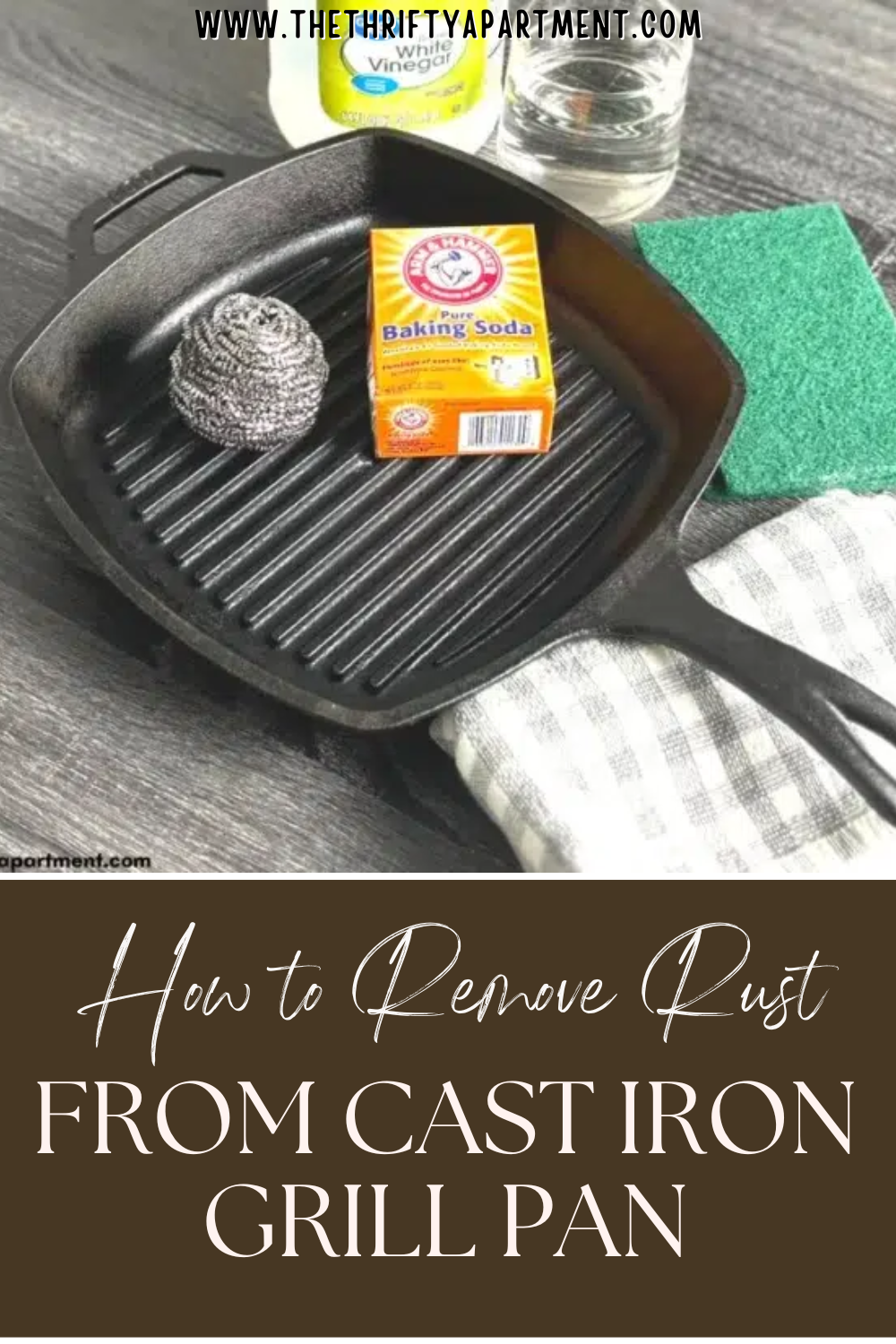 How to Remove Rust From Cast Iron Grill Pan