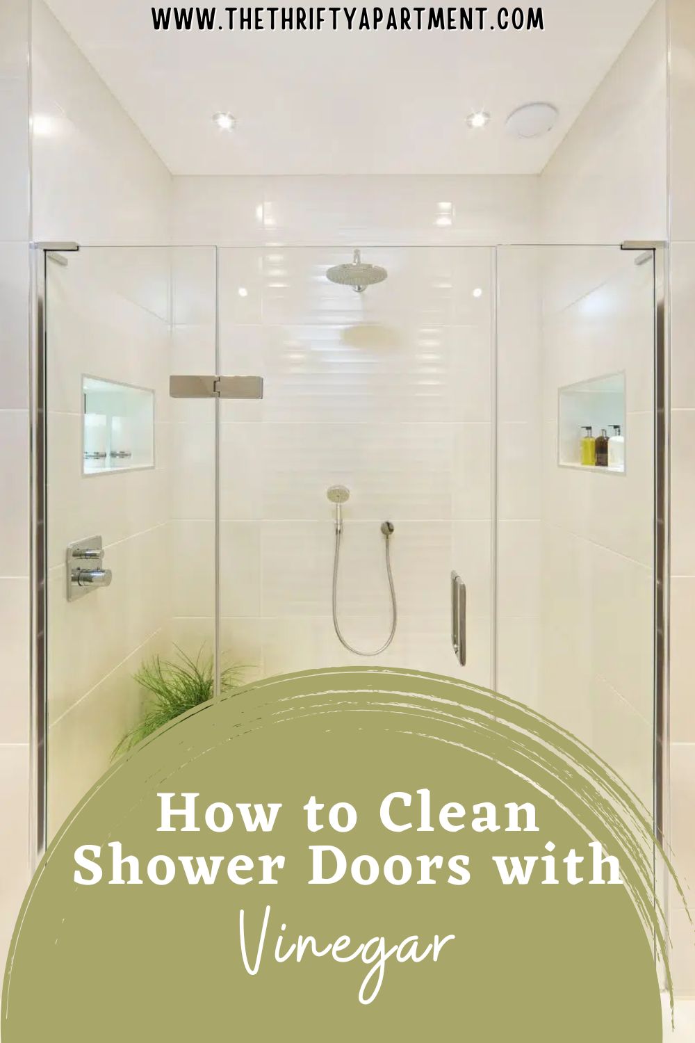 How to Clean Shower Doors with Vinegar