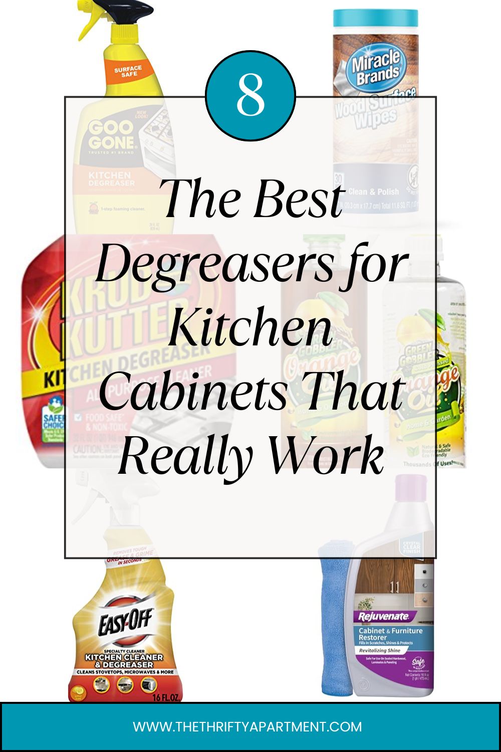 The 8 Best Degreasers for Kitchen Cabinets That Really Work
