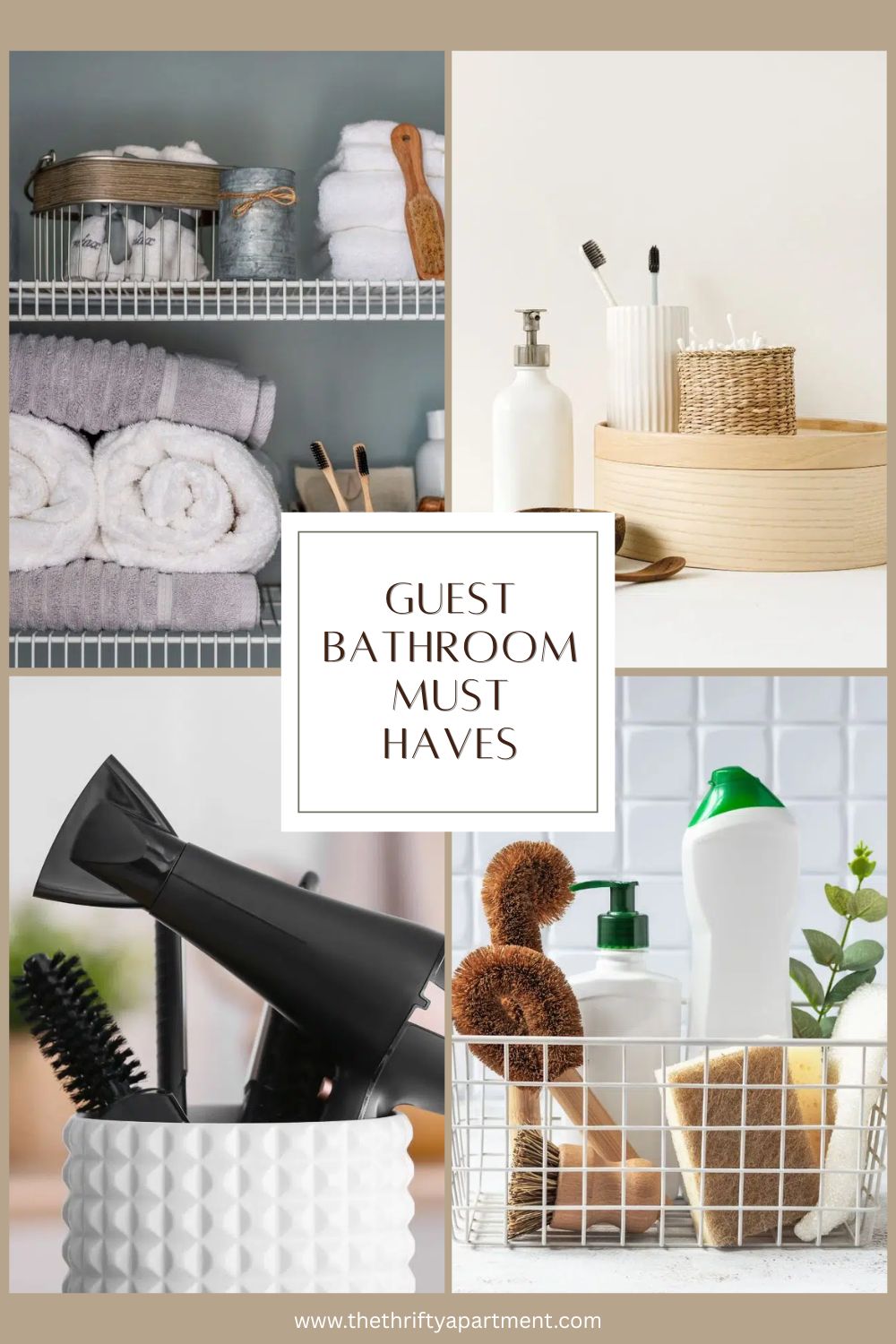 Guest Bathroom Essentials Checklist