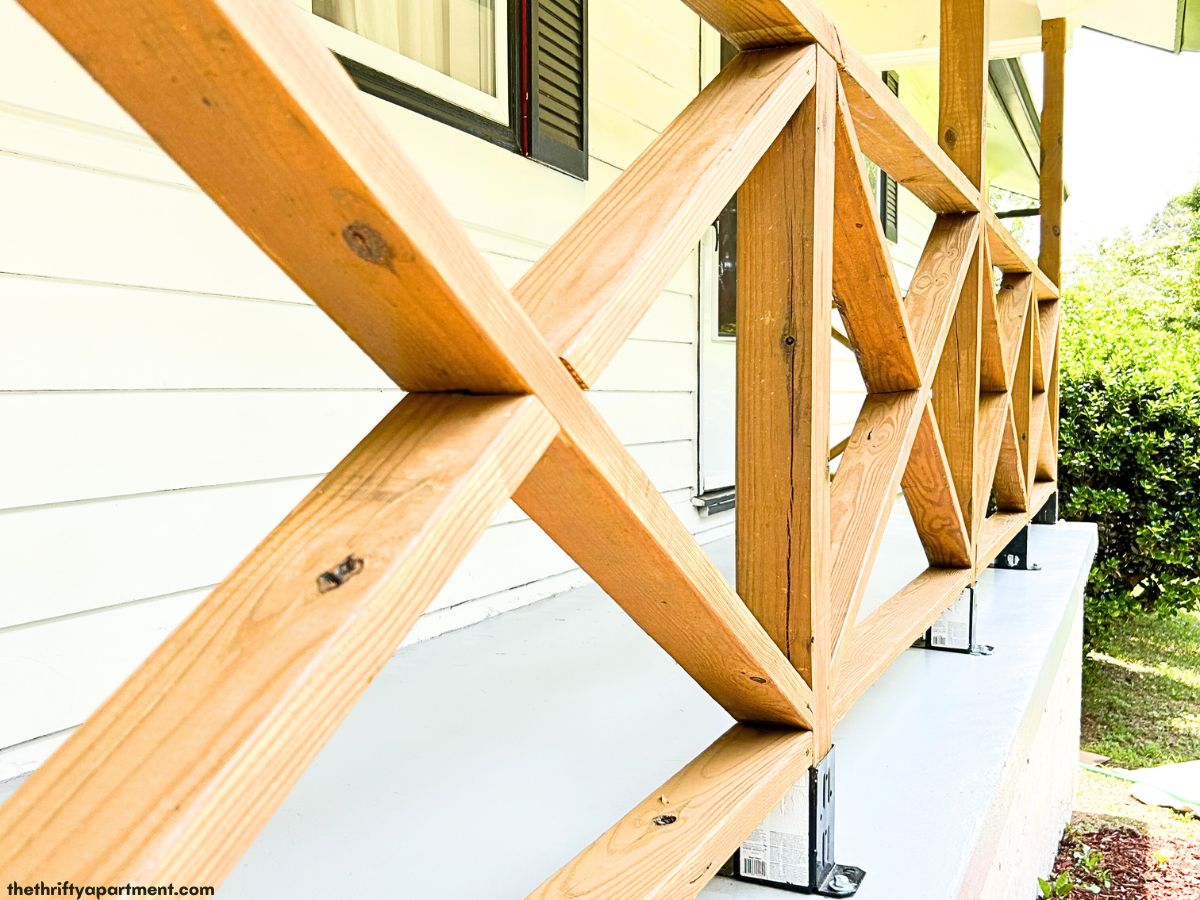 How to Stain a Wood Porch Railing