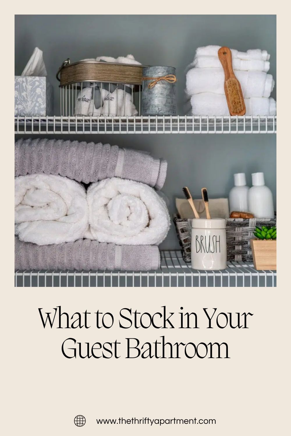 Guest Bathroom Essentials Checklist