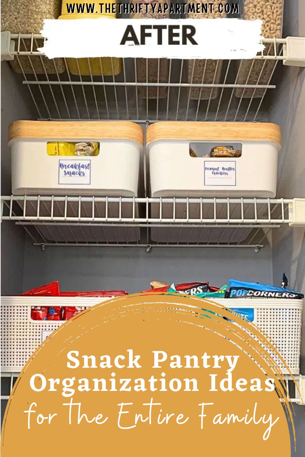 Snack Pantry Organization Ideas for the Entire Family