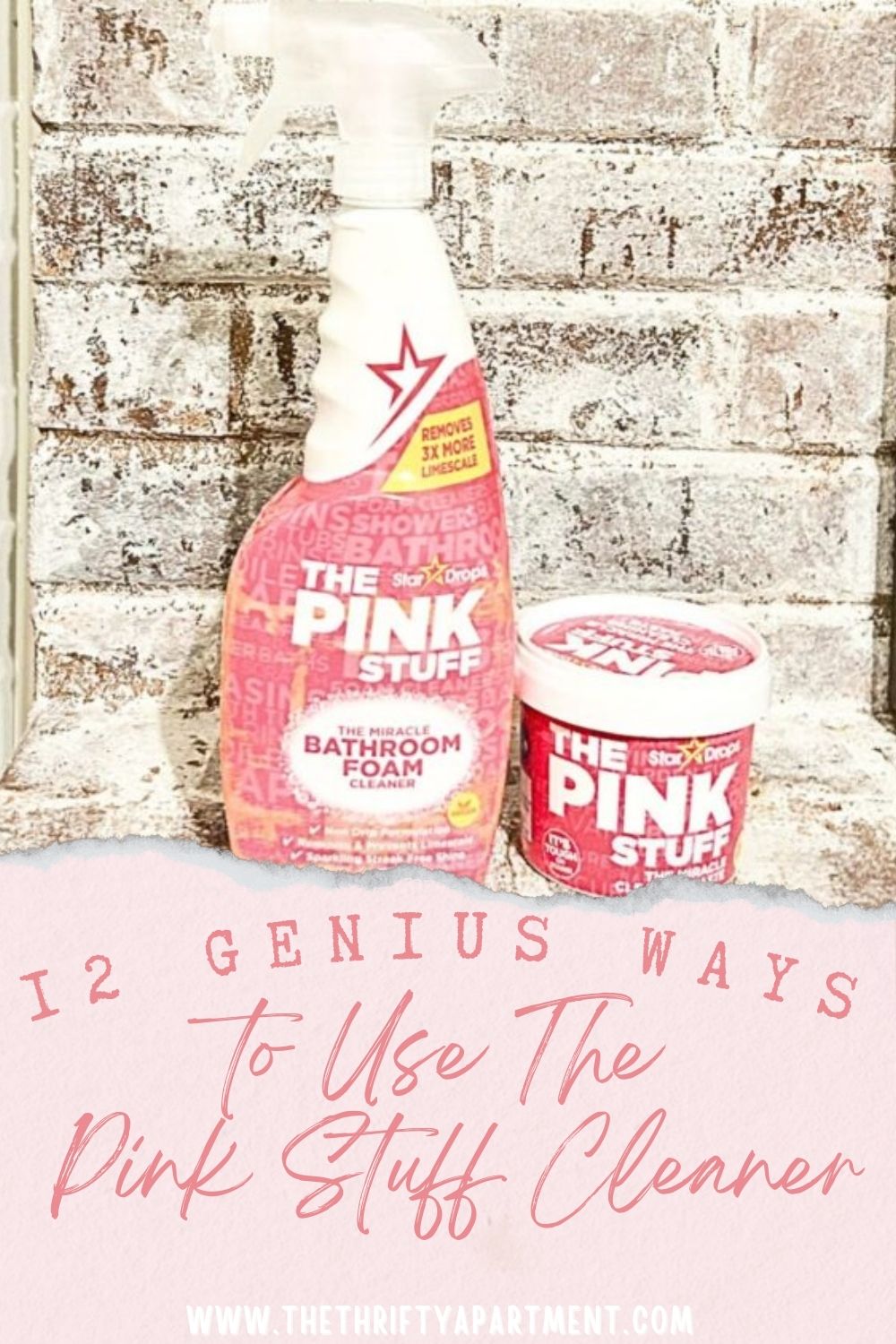 12 Genius Ways to Use The Pink Stuff Cleaner