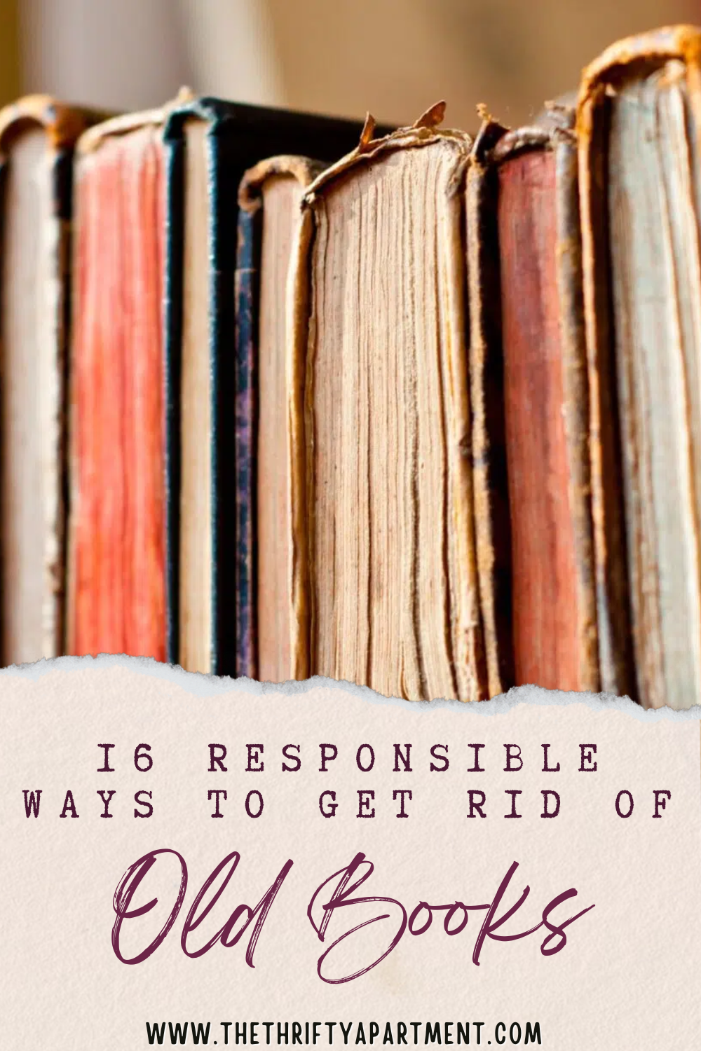 16 Responsible Ways to Get Rid of Old Books