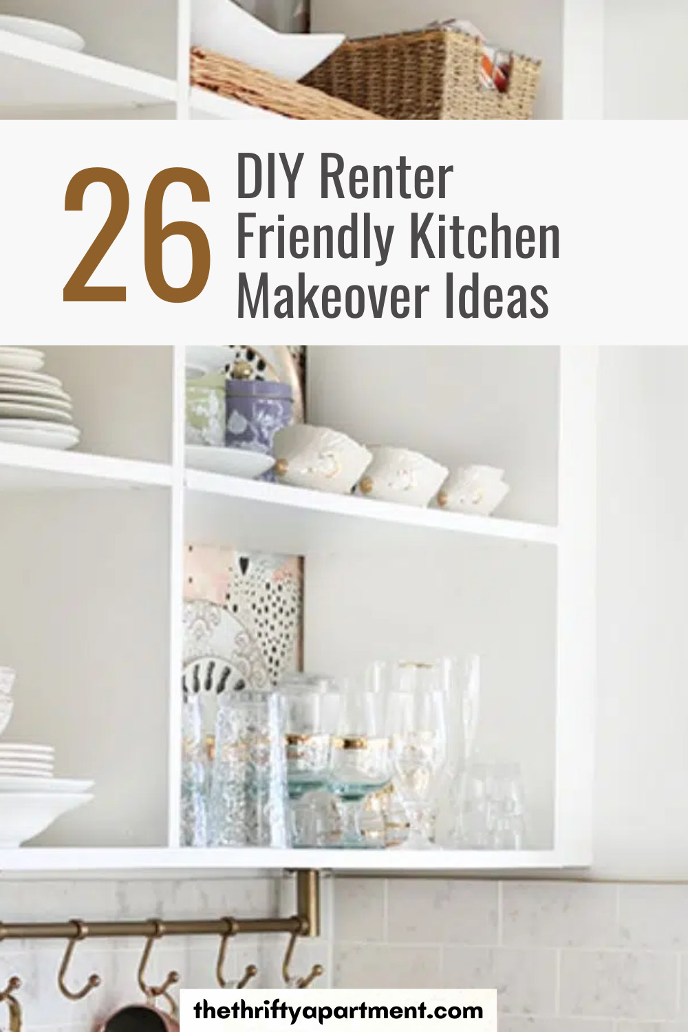 26 DIY Renter Friendly Kitchen Makeover Ideas