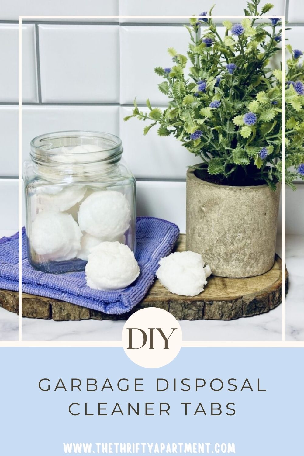 DIY Garbage Disposal Cleaner Tabs