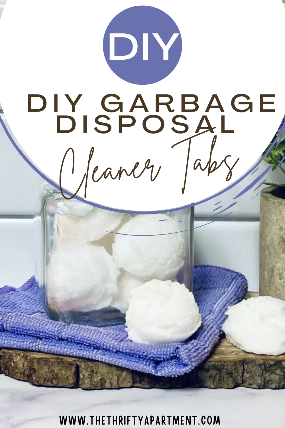 DIY Garbage Disposal Cleaner Tabs
