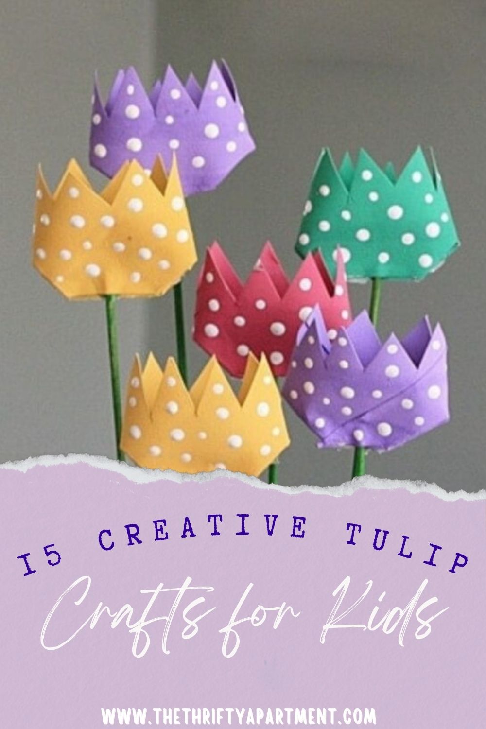 15 Creative Tulip Crafts for Kids