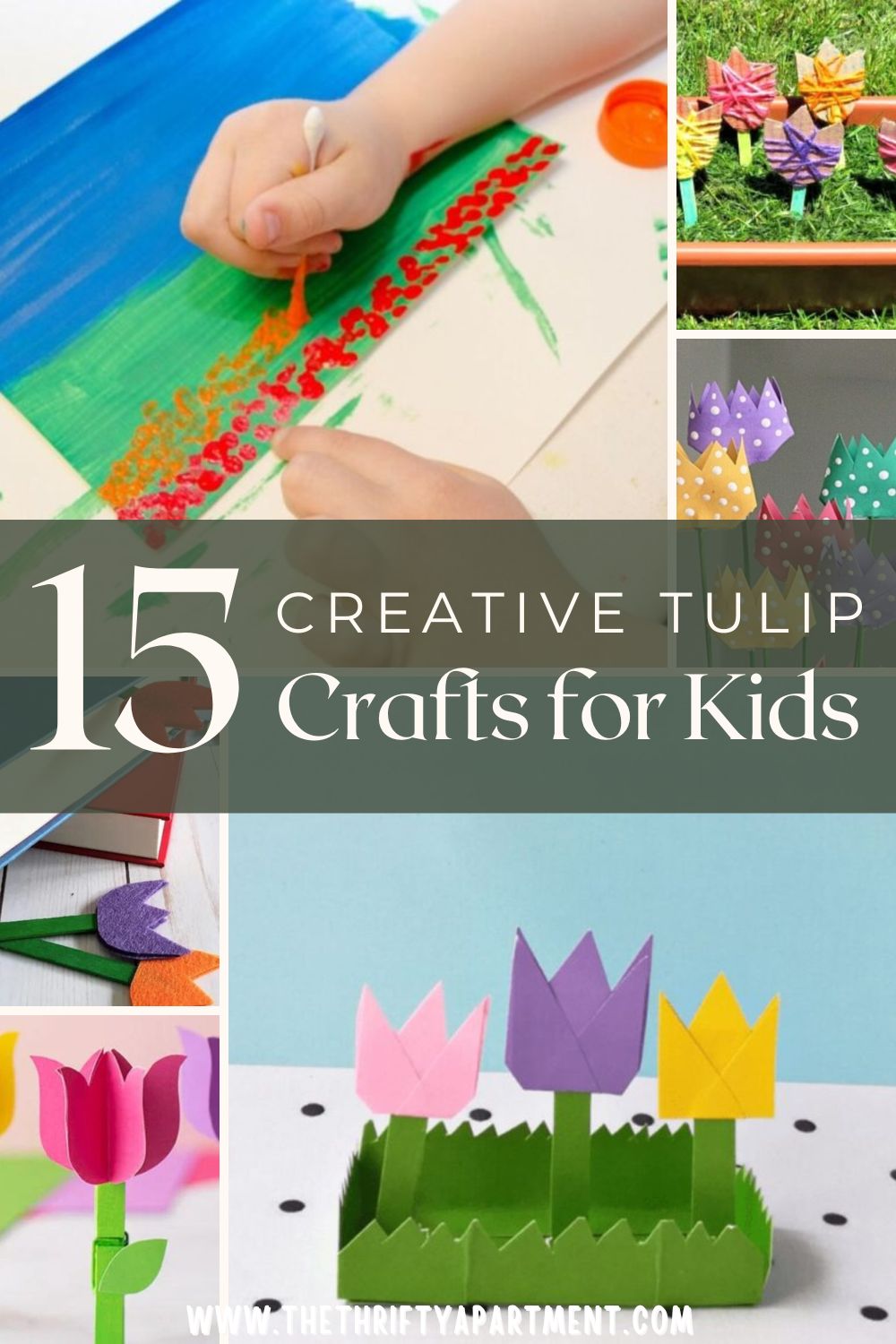 15 Creative Tulip Crafts for Kids