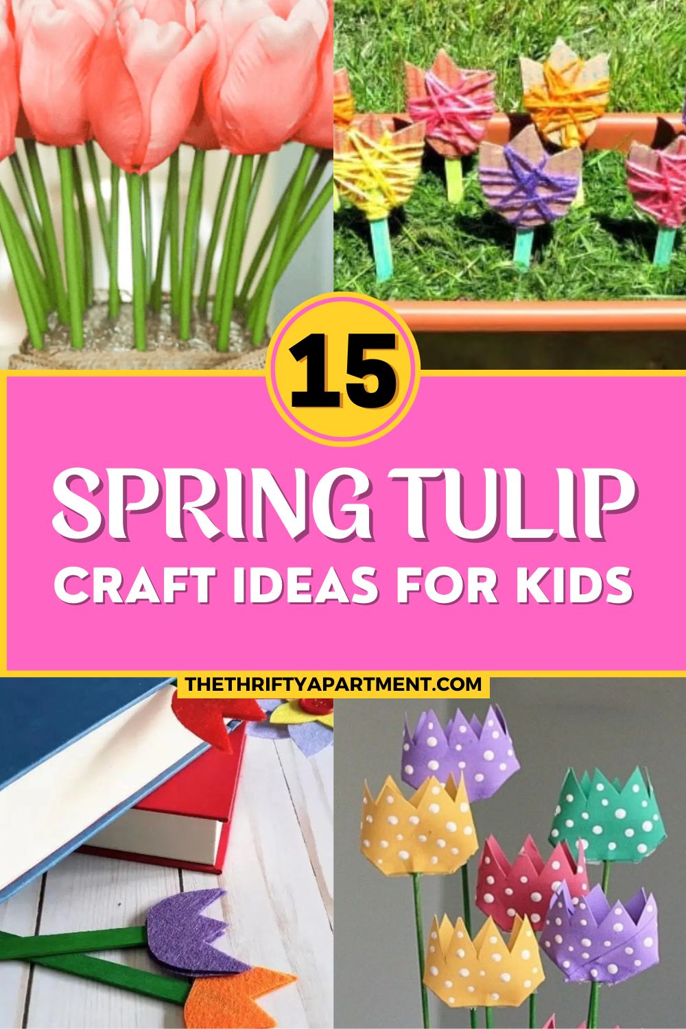15 Creative Tulip Crafts for Kids