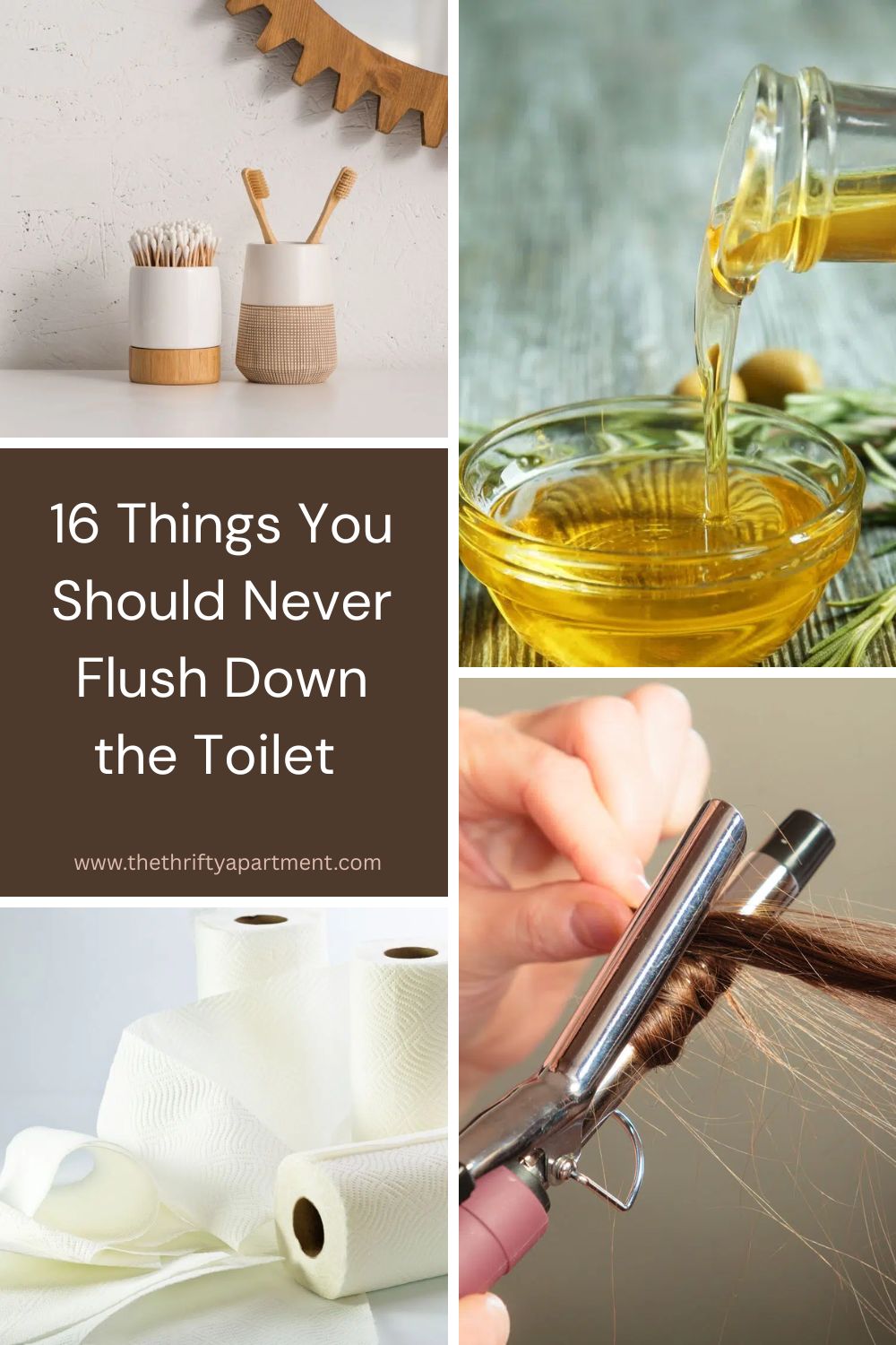 16 Things You Should Never Flush Down the Toilet