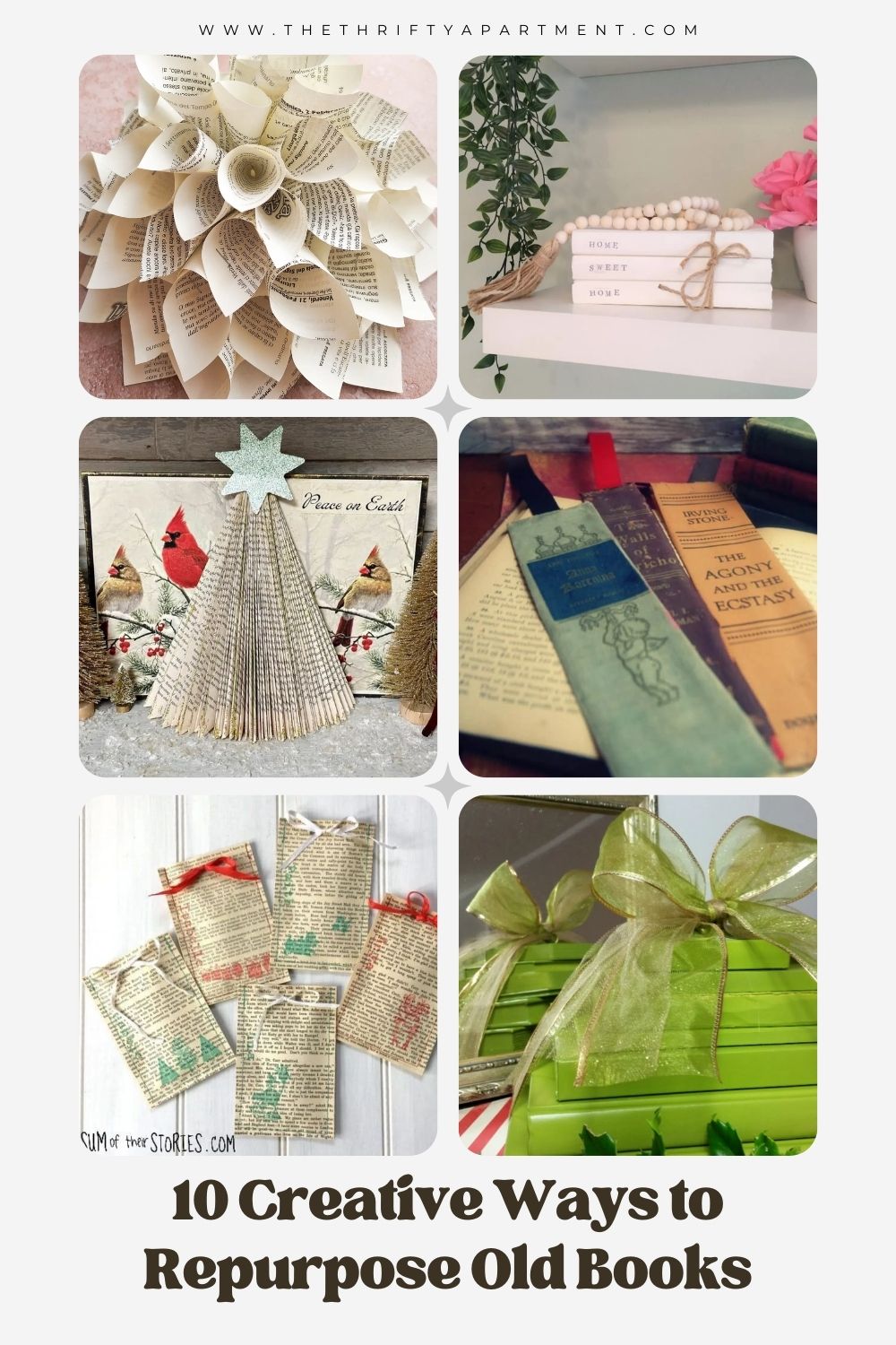 10 Creative Ways to Repurpose Old Books