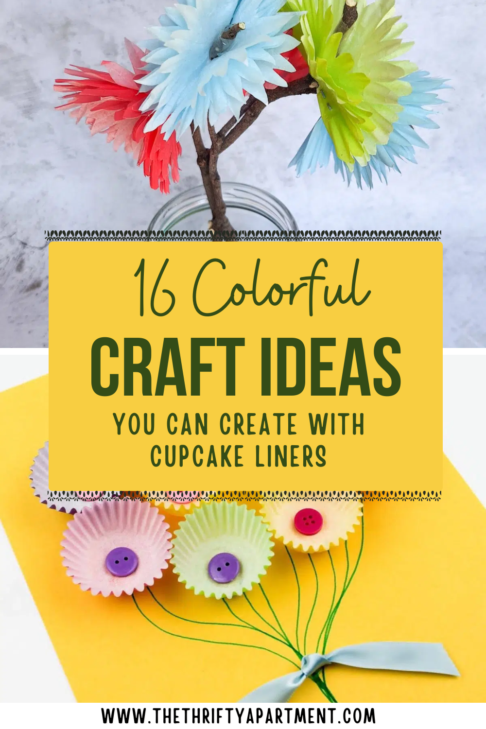 16 Colorful Craft Ideas You Can Create with Cupcake Liners