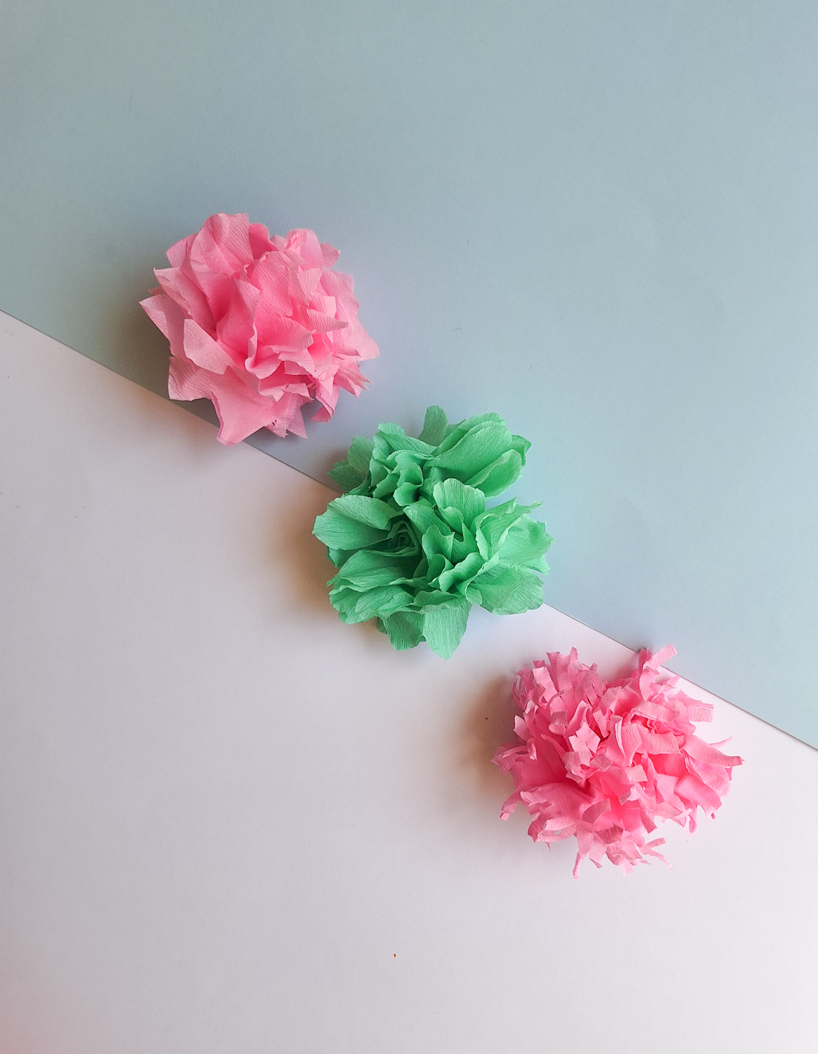DIY Tissue Paper Flower Craft