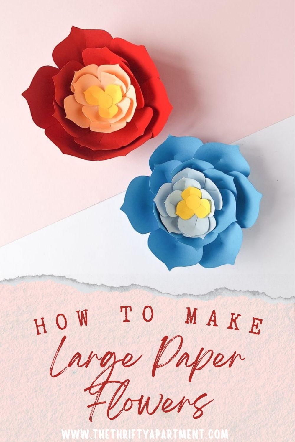 How to Make Large Paper Flowers