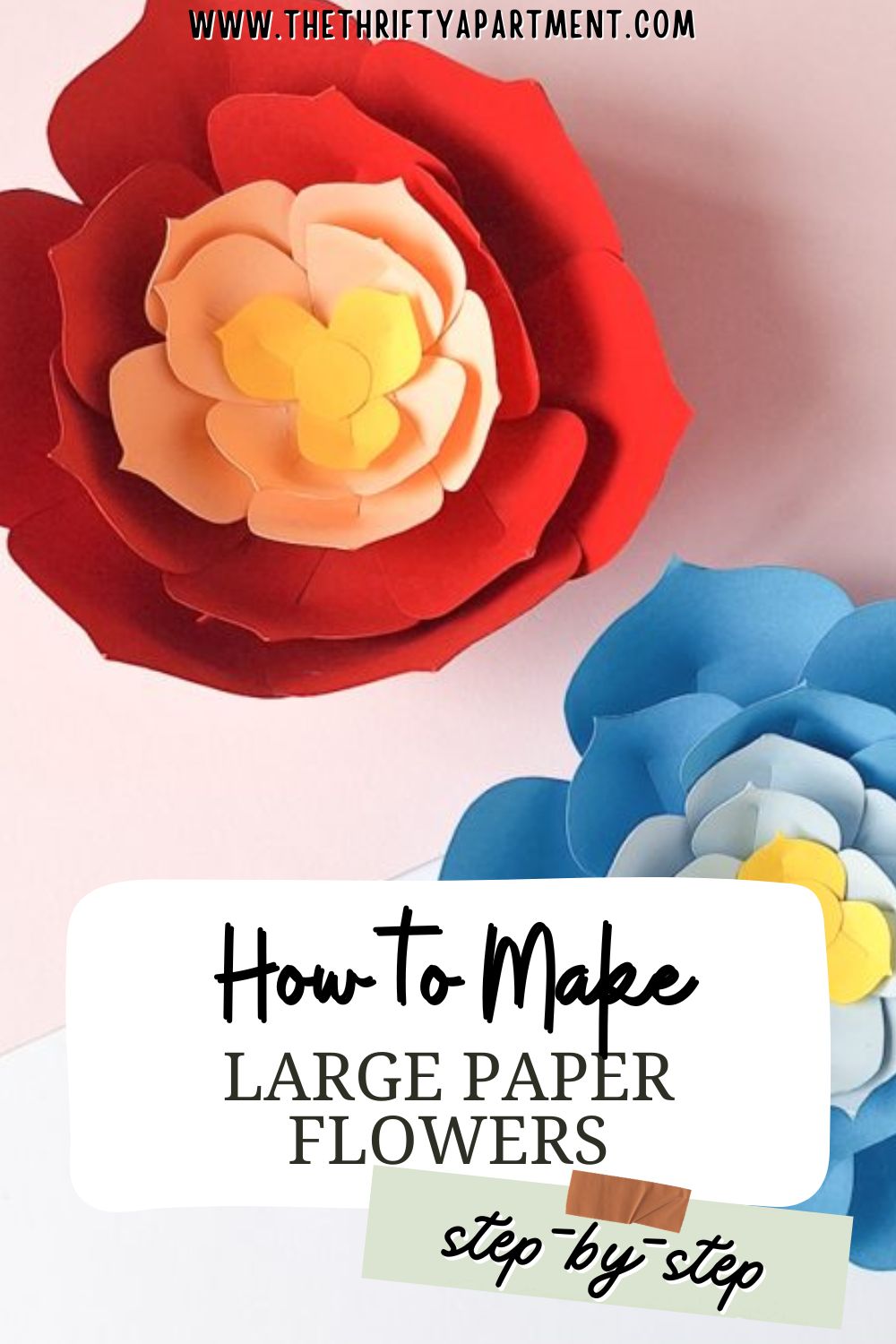 How to Make Large Paper Flowers